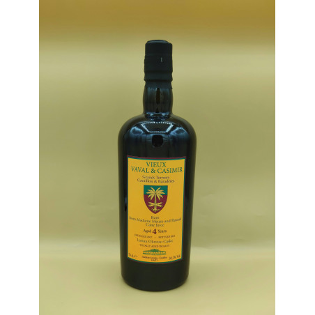 Rhum Velier "Vieux Vaval et Casimir 4ans Lustau Olorosso Casks" 70cL ...