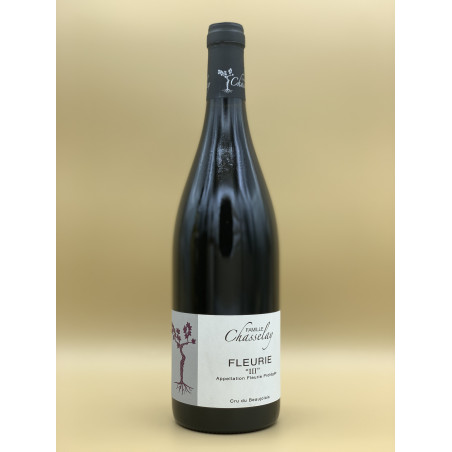 AOC Fleurie Domaine Chasselay " III " Rouge 2020 75cl - Au Fil du Vin